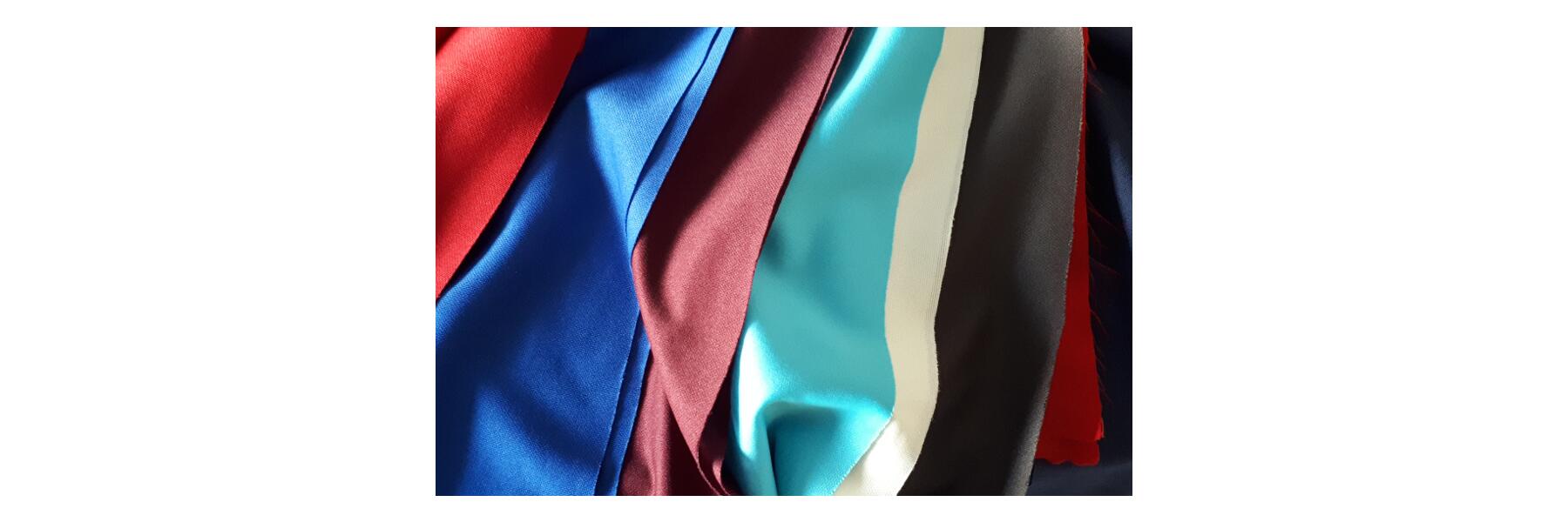 Elastic polyester fabric